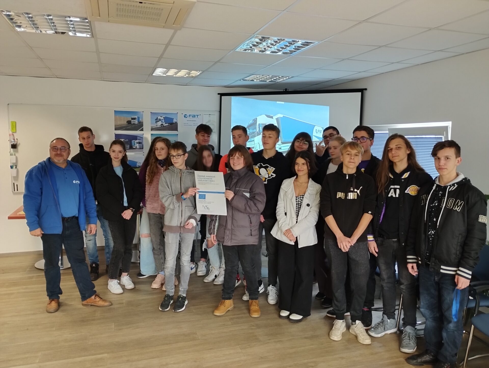 Exkurze ve firmě FBT logistics | Moravskoslezský pakt zaměstnanosti